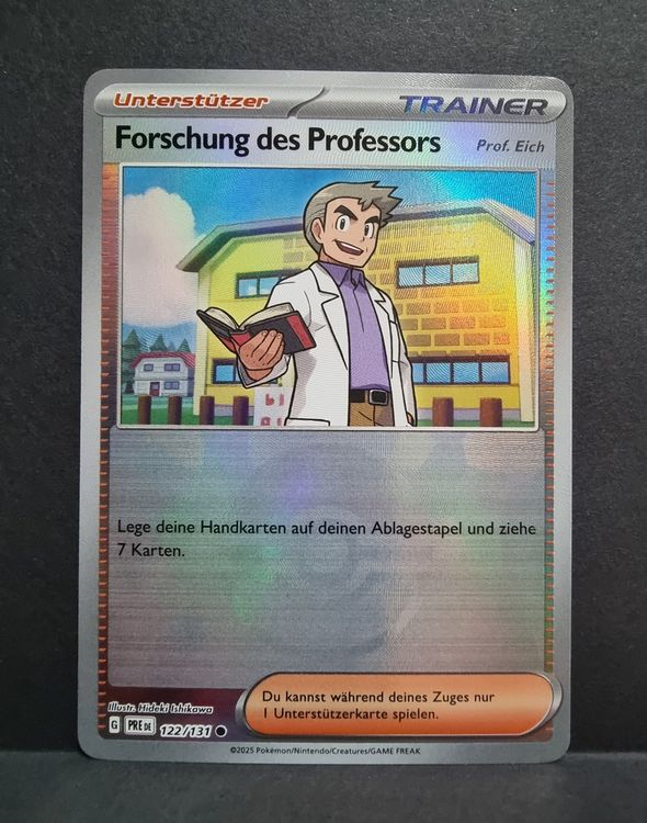 Pokémon Forschung des Professors 122/131 Pokeball Prism🇩🇪 (Neu (gemäss ...