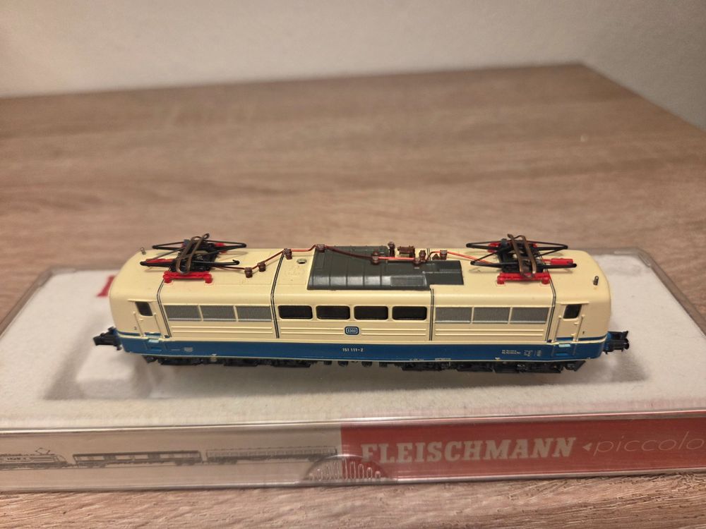 Fleischmann N 7381 E-Lok BR 151 DB Digital (D'occasion) à St-Aubin-Sauges pour CHF 119 – avec ...