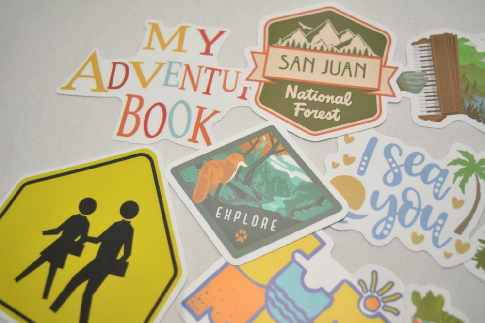 Sticker SET NEU Reise Reisen Wandern outdoor Kleberli bastel | Kaufen ...