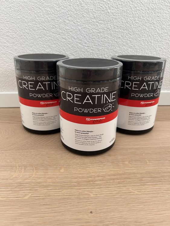 POWERFOOD High Grade Creatine (3x 500g) (Neu und originalverpackt) in ...