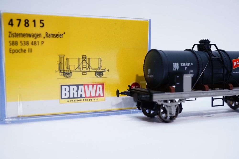8å Brawa 47815 SBB Zisternenwagen Ramseier (Gebraucht) in Thun für CHF ...