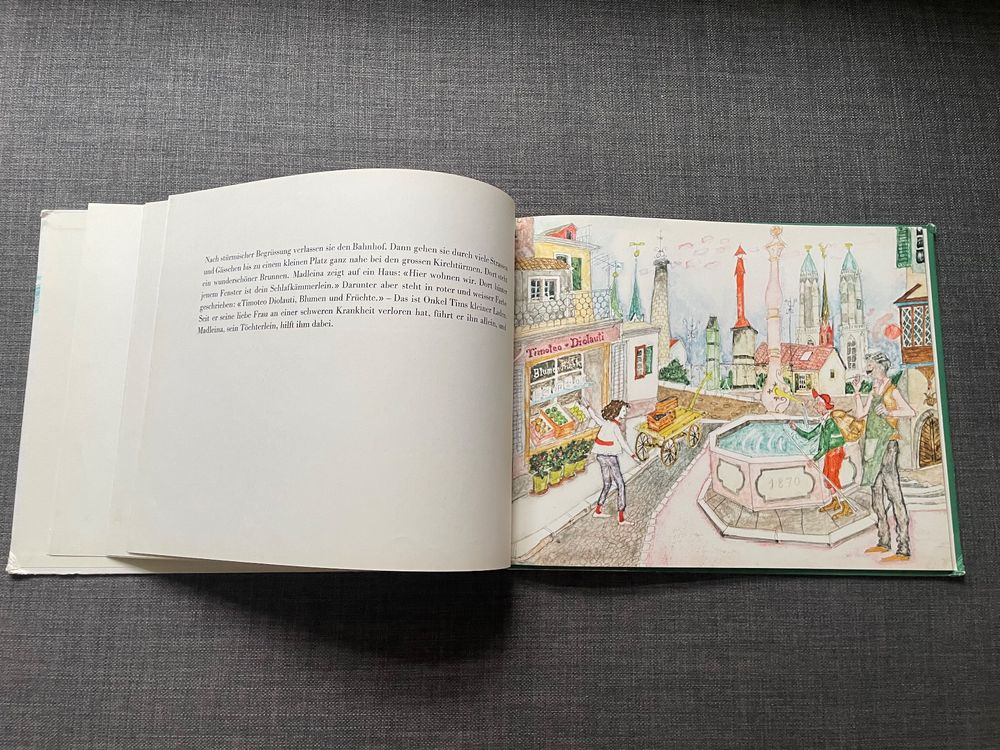 ALOIS CARIGIET: MAURUS UND MADLEINA *KINDERBUCH* 2. AUFLAGE! (Gebraucht ...