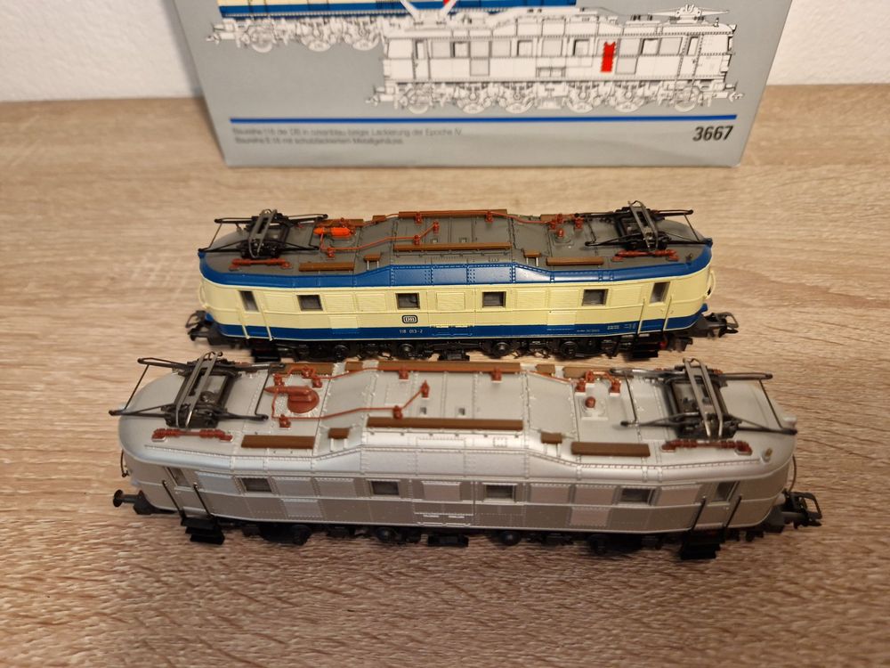 Märklin 3667 Set E-Loks E18 DB H0 OVP NEU (Neu und originalverpackt) in ...