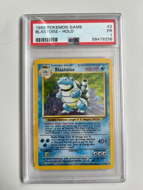 Pokemon Base set Blastoise PSA 1 (Gebraucht) in Triesen für CHF 115 ...