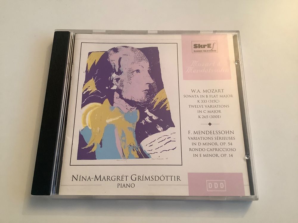 Mozart - Mendelsohn / Nina M. Grimsdottir / Piano / 1996 (Gebraucht) in ...