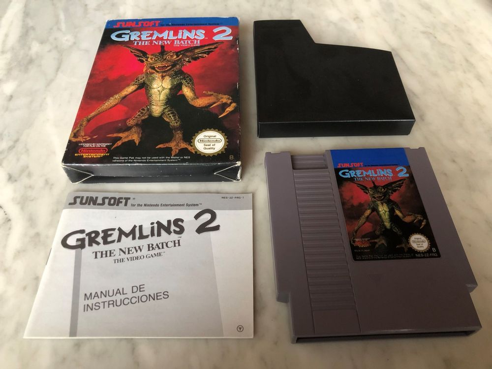 GREMLINS 2 SPIEL FÜR NINTENDO NES IN ORIGINALSCHACHTEL | Kaufen auf Ricardo