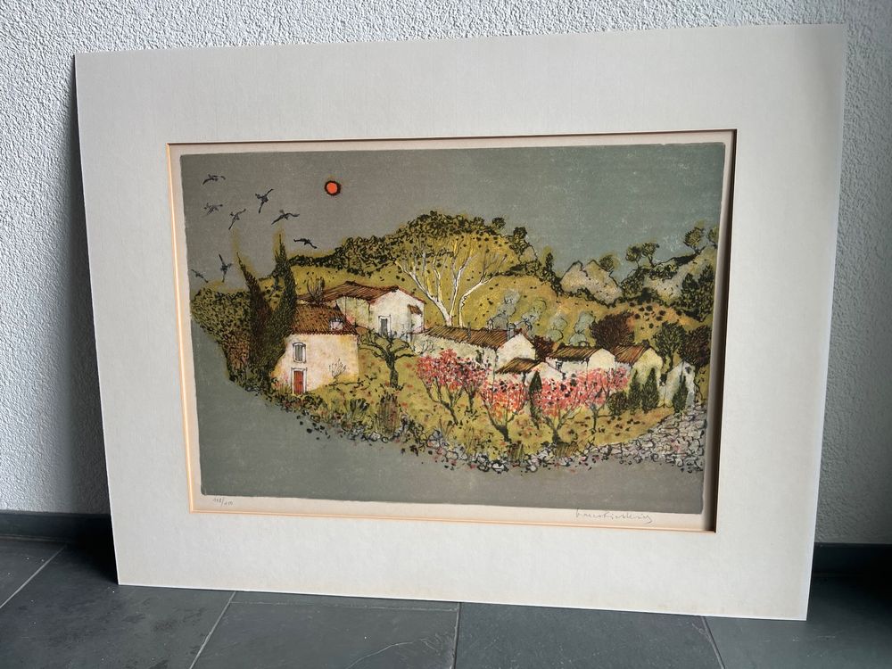 Richterich Marco 118/150 original Lithographie signiert (Gebraucht) in Uster für CHF 25 – nur ...