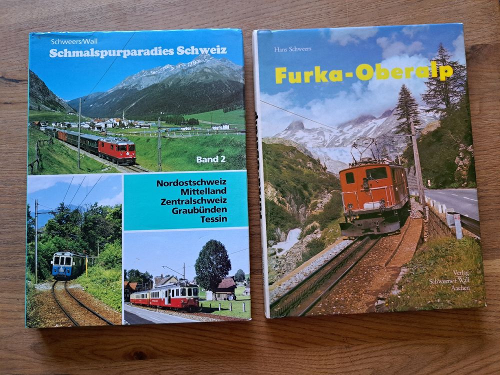 Schweizer Eisenbahnen-Klassiker: 2 Bände (Gebraucht) in Pratteln für CHF 8 – mit Lieferung auf ...