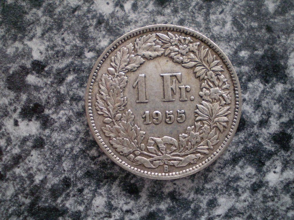 1 Fr. 1955 !!! sehr Rar !!! (Gebraucht) in Dierikon für CHF 20 – mit Lieferung auf Ricardo kaufen