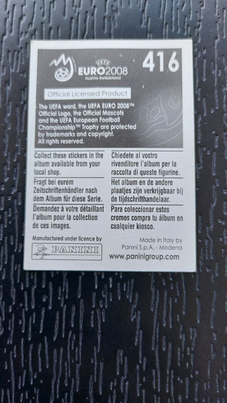 Rare! Vignette Iker Casillas Euro 2008 Espagne - Parfaite (Neuf (Voir ...