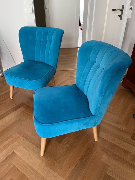 Zwei chicke 50er Jahre Retro Sessel | Kaufen auf Ricardo