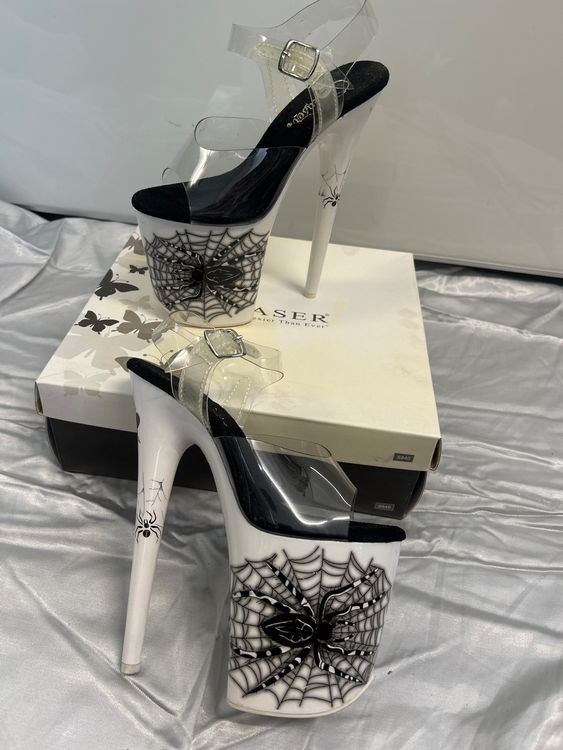 Pleaser Spider Seltene Platform Plateau Heels Gr 36 Neu (Neu und ...