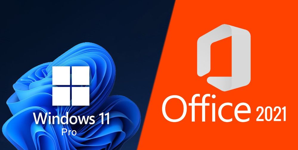 Windows 10/11 Pro + Office 2021 (Word, Excel, Powerpoint,..) (Neu ...