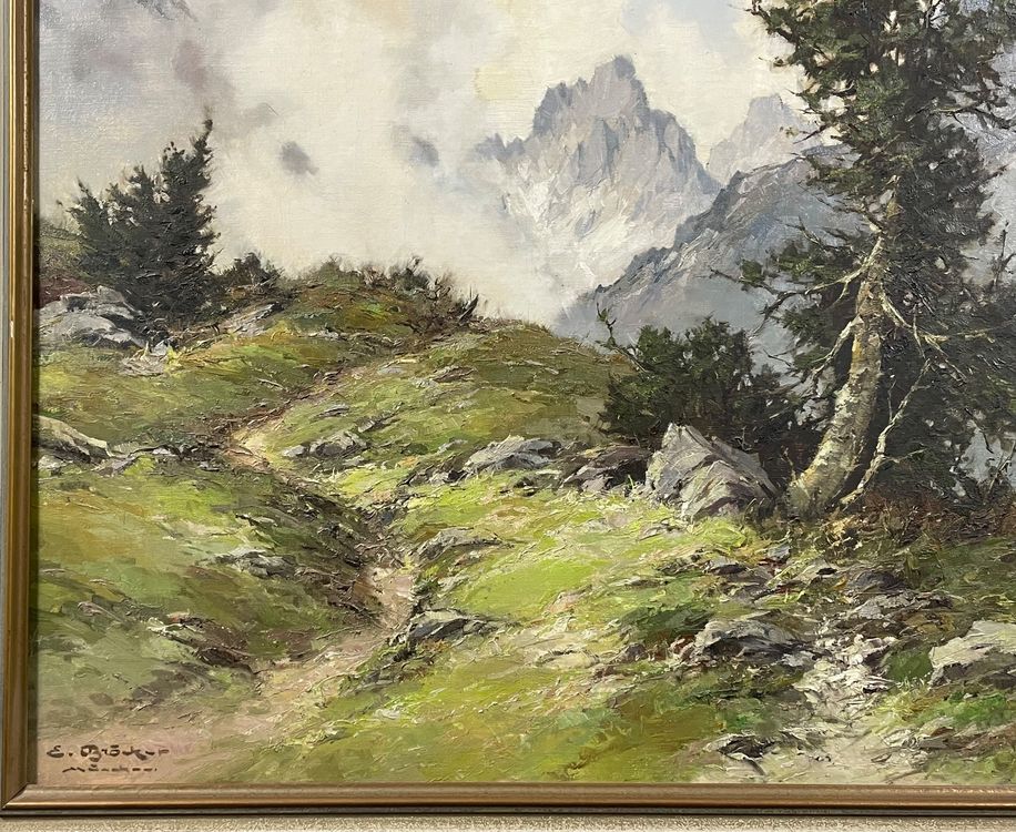 Ernst Bröcker (1893-1963) grosses Gemälde (Gebraucht) in Root für CHF ...
