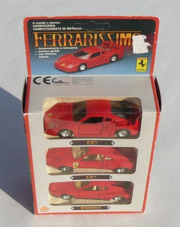 M.C. Toy Ferrari F40 + GTO + Testarossa (Neu (gemäss Beschreibung)) in ...