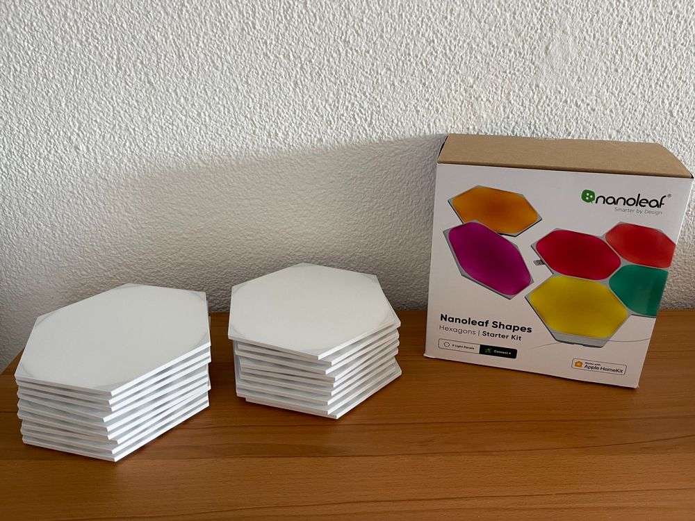 Nanoleaf Shapes Hexagons 2x Starterkit = 18 Panels | Kaufen auf Ricardo