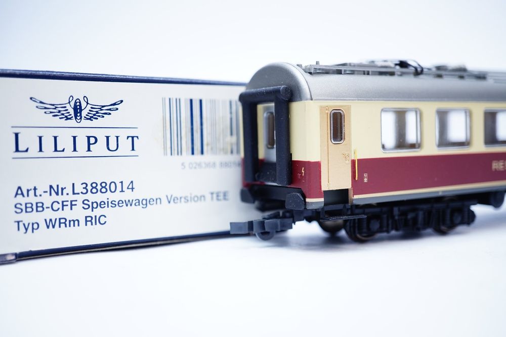 8å Liliput L388014 SBB Speisewagen Version TEE WRm RIC (Gebraucht) in Uetendorf für CHF 34.9 ...