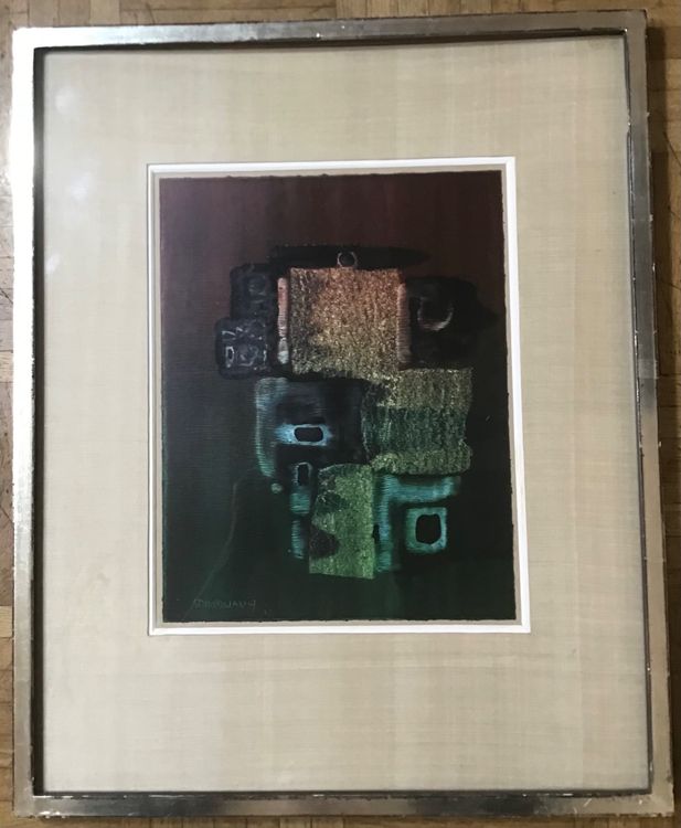 Boris SCHAPOWALOW (1917-2004) Abstrakte Mischtecknik | Kaufen auf Ricardo