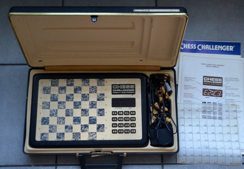 Chess Challenger Voice Schachcomputer / ordinateur d'échecs | Kaufen ...