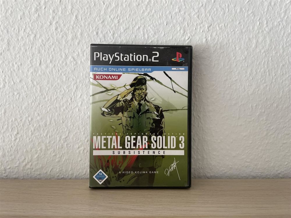 Metal Gear Solid 3 Subsistence / PS2 (Gebraucht) in Allschwil für CHF ...