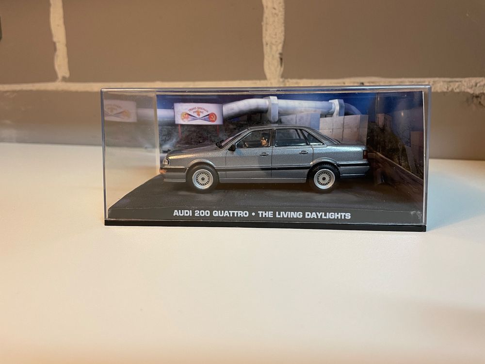 James Bond mini Diorama 1:43 - Audi 200 Quattro | Kaufen auf Ricardo