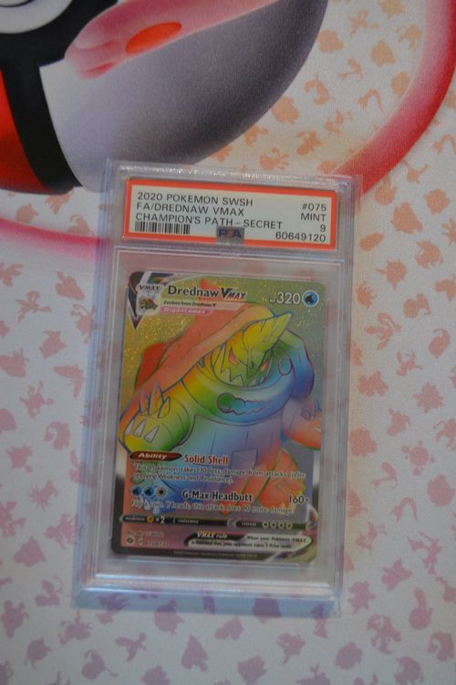 Drednaw Rainbow Rare - Champions Path - PSA 9 - Pokémon (Neu (gemäss ...