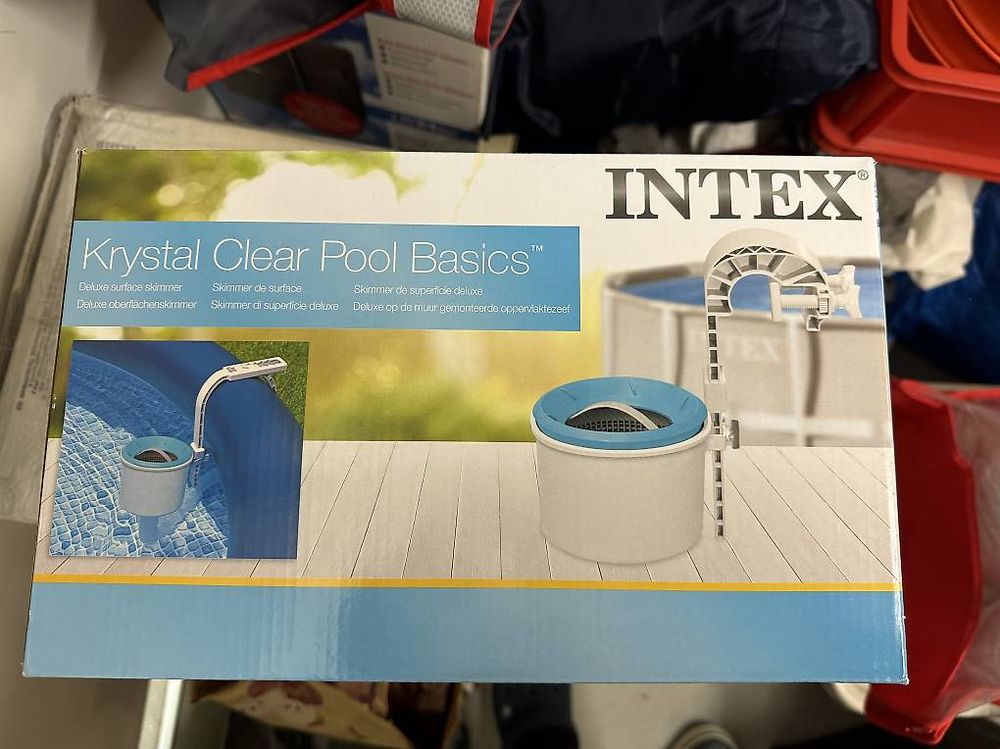 1Intex Deluxe (Pool Accessoire)1Intex Thermometer 1Dosiersch (Gebraucht ...
