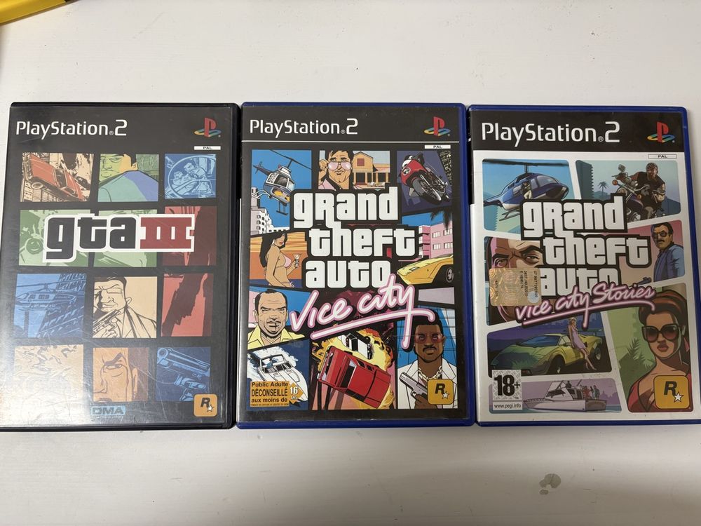 3x GTA ps2 ( VC, VC stories, LC) (Gebraucht) in Lausanne für CHF 30 ...