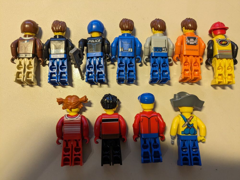 11 Lego Jack Stone Minifiguren (Gebraucht) in Port für CHF 3 – mit ...