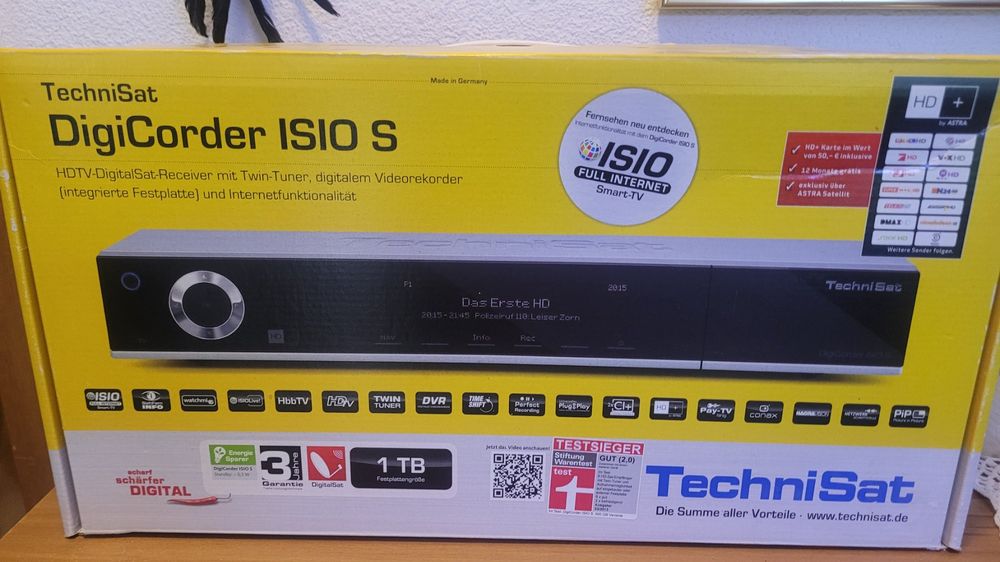 Receiver DigiCorder ISIO S (Gebraucht) in Obermumpf für CHF 22 – mit ...
