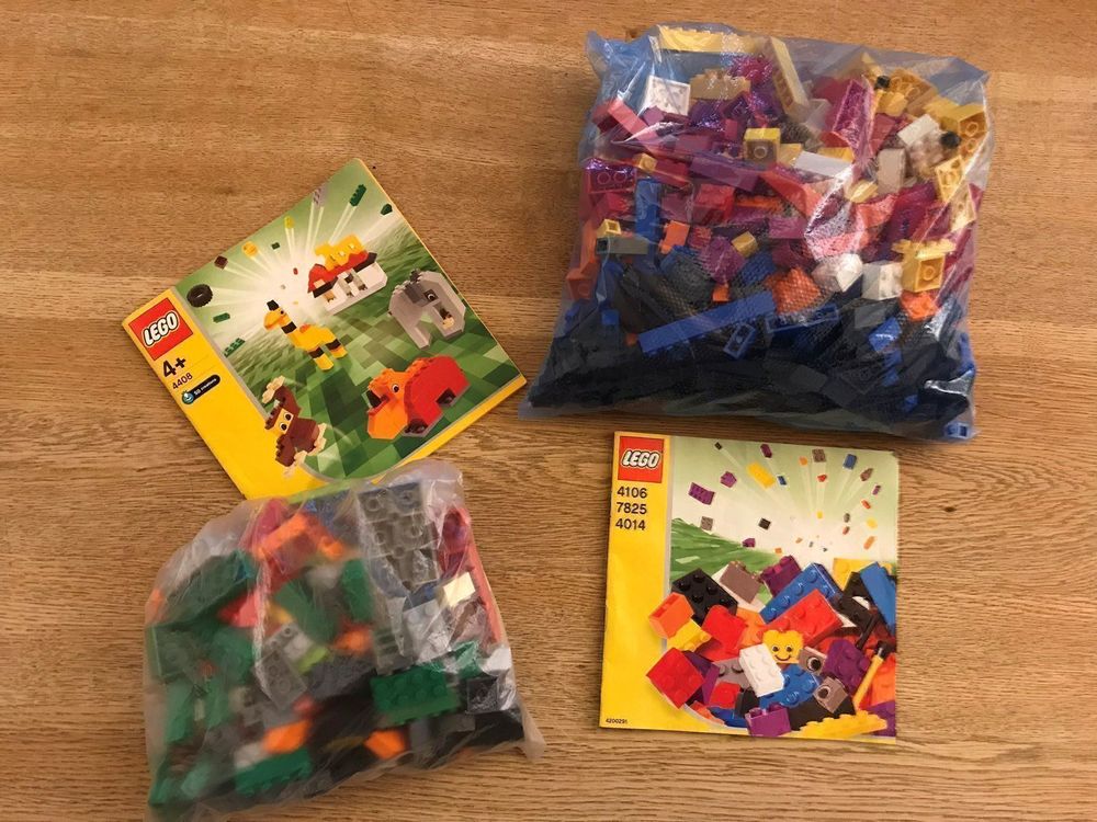 2 x Lego Basic 4408, 7825 plus Steine (Gebraucht) in Laax GR für CHF 15 ...