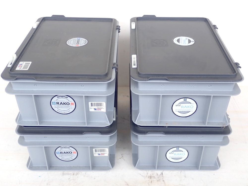 4 Rako Utz Box Lagerbox Kiste Aufbewahrung Werkzeug Lager | Kaufen auf ...