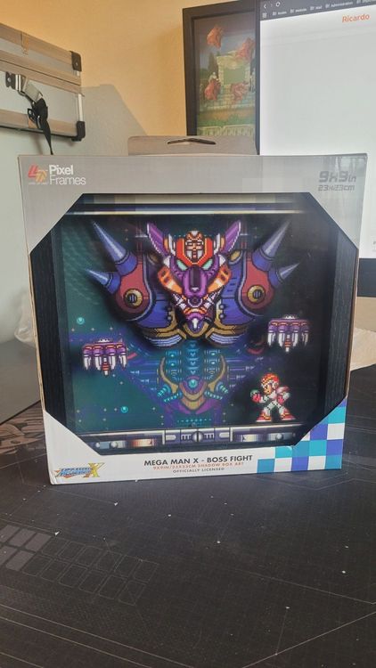 PixelFrame - Boss Fight - Mega Man X (1993) on SNES® (Neu und ...