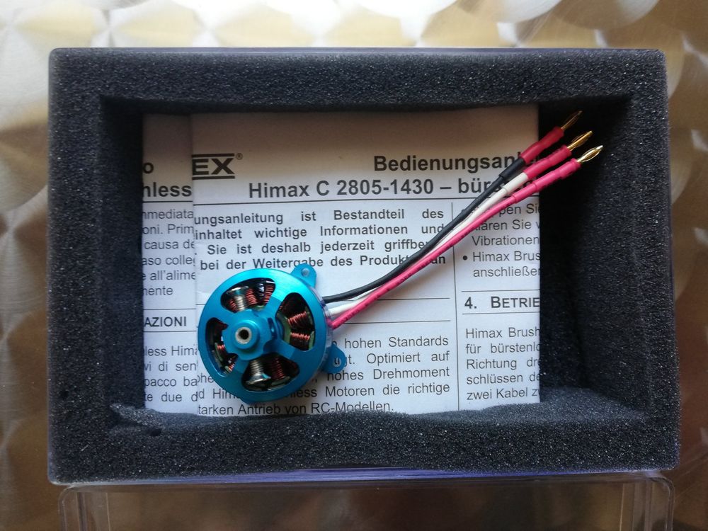 Brushless-Motor MULTIPLEX Himax C 2805-1430 (Neu und originalverpackt) in Flüh für CHF 25 – mit ...