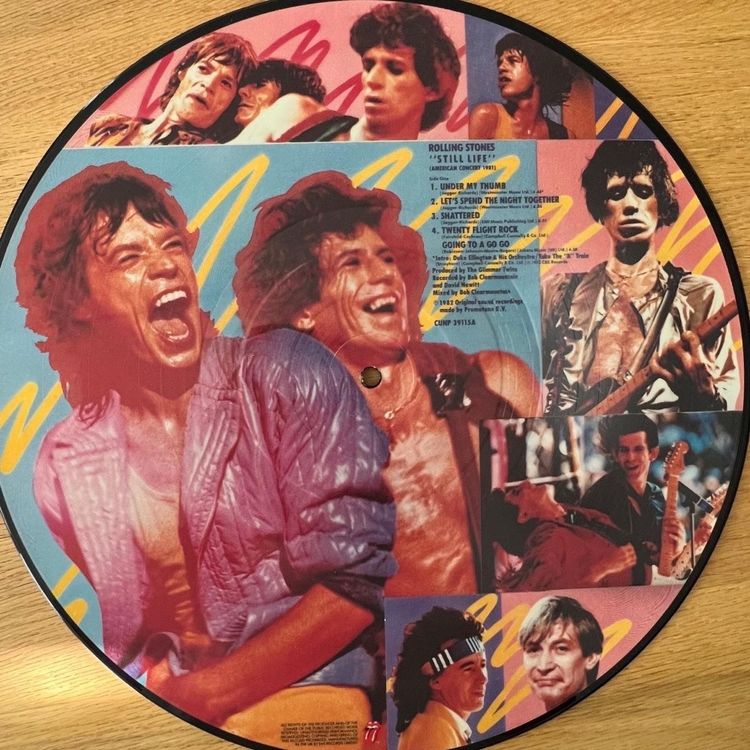 Rolling Stones - Still Life / Picture Disc - 1.UK 1982 - TOP (Gebraucht ...