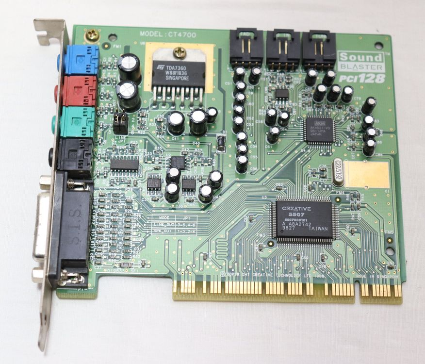Creative SoundBlaster PCI128 Soundkarte | Kaufen auf Ricardo