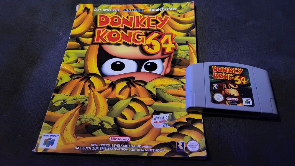 Donkey Kong N64 Spiel & Spieleberater. Kompl Top ! (Neu (gemäss ...