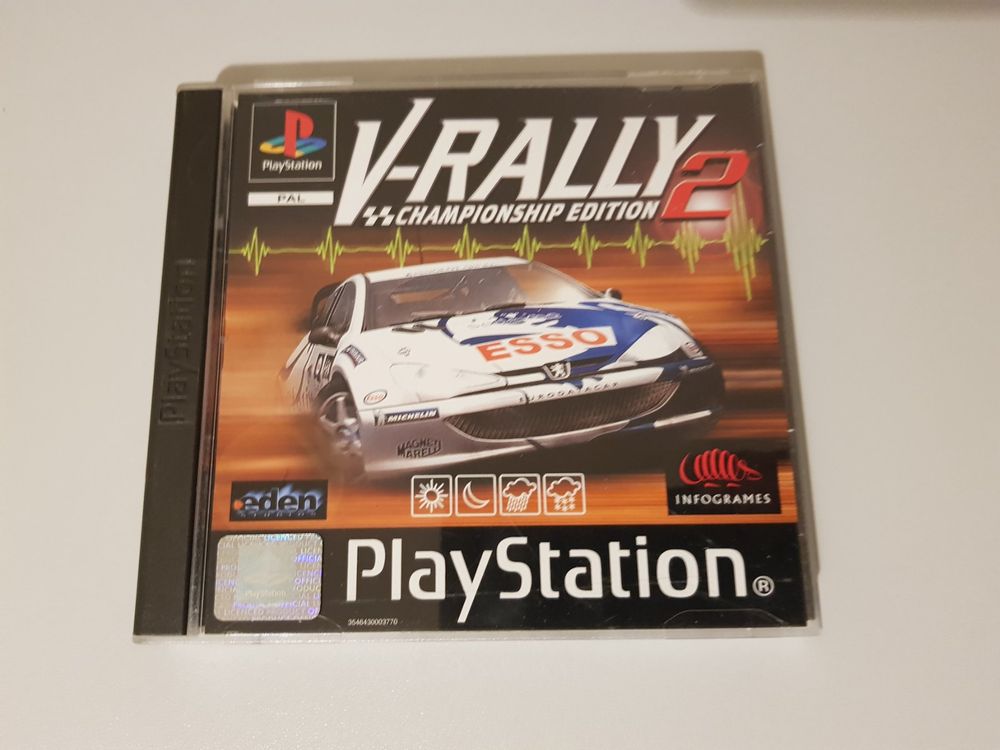 V-Rally 2 /PS1 (Gebraucht) in Münchenstein für CHF 8 – mit Lieferung auf Ricardo kaufen