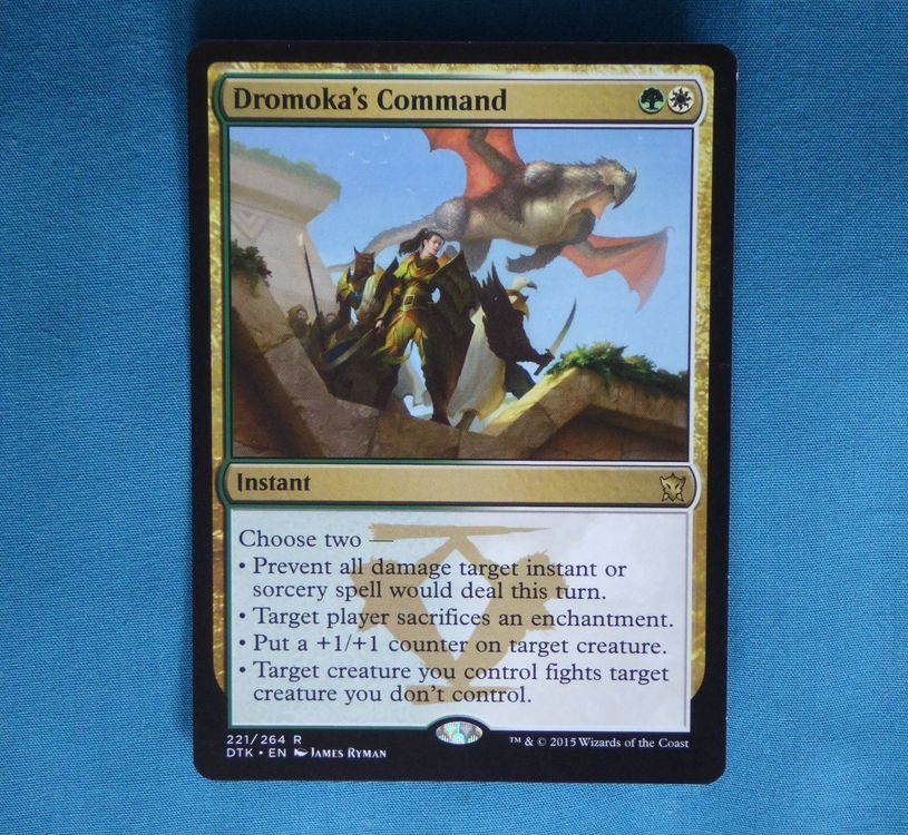Dromoka's Command - MTG (Gebraucht) in elgg für CHF 3 – mit Lieferung auf Ricardo kaufen