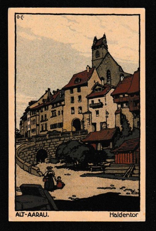 ALT-AARAU HALDENTOR 1918 (B 9 (Gebraucht) in Ruggell für CHF 1 – mit Lieferung auf Ricardo kaufen