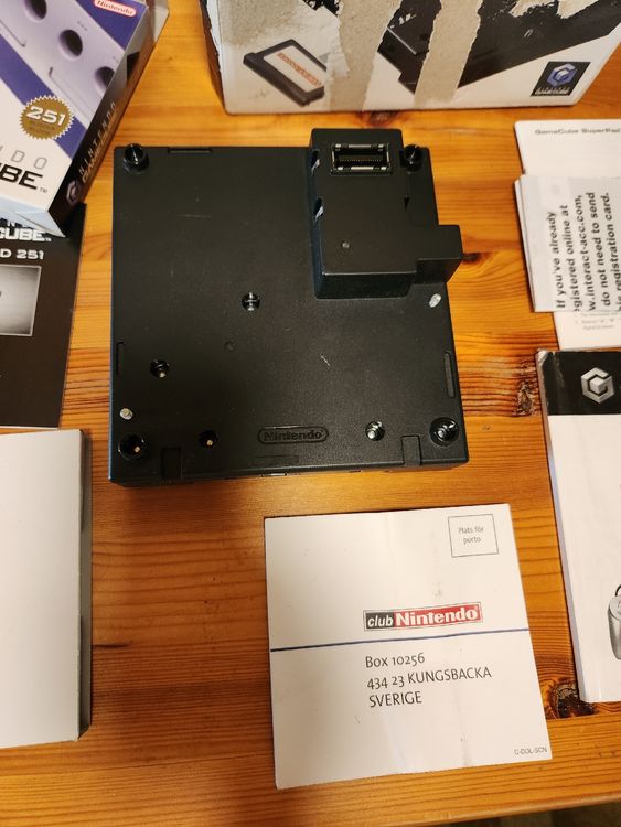 Nintendo Gamecube Gameboy Player OVP inkl. Memory Card OVP (Gebraucht ...