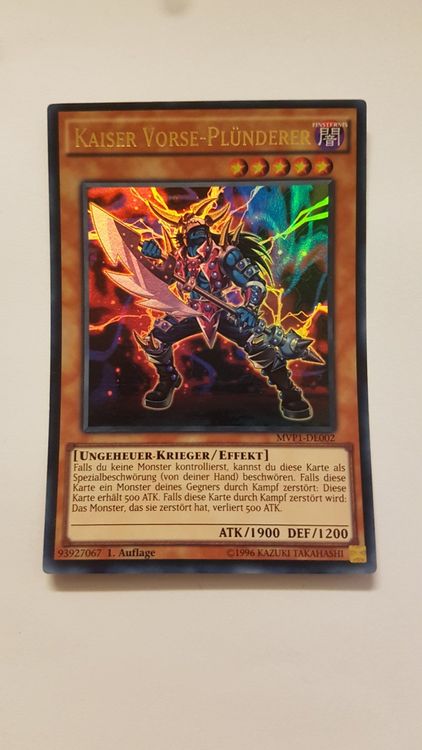 Kaiser Vorse-Plünderer MVP1-DE002 Ultra Rare 1. Auflage | Kaufen auf ...