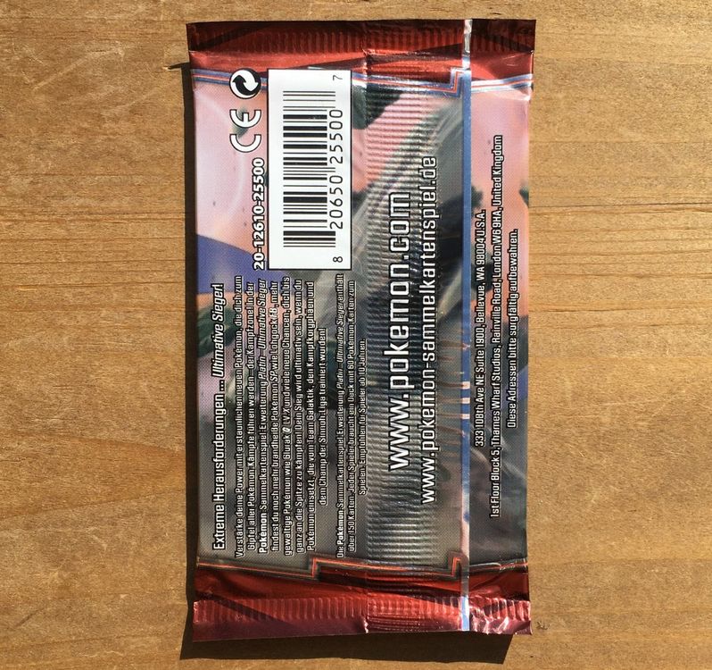Pokémon Platin Ultimative Sieger Booster Deutsch Knakrack (Neu und ...