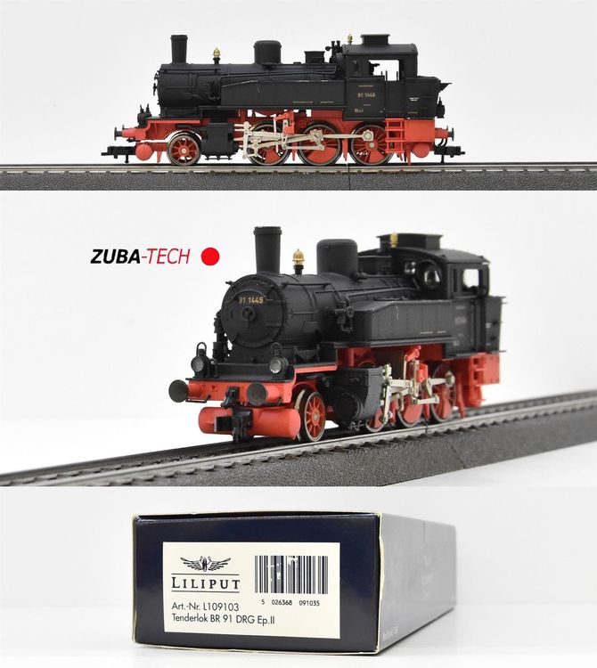 Liliput L109103 Dampflok BR 91 DRG H0 GS | Kaufen auf Ricardo