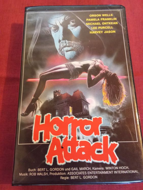 Horror Attack (USA 1972) Intercontinental VHS IE352 (Gebraucht) in ...