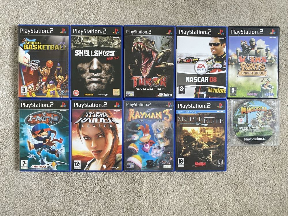PS2 10x Games Set Bundle (English) (Gebraucht) in Reichenbach i. K. für ...
