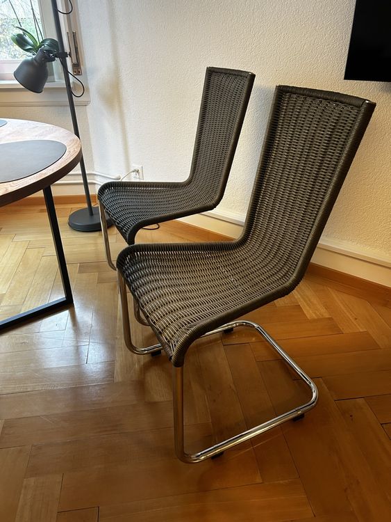 B25 Stühle von Tecta, 1999, 2er Set (Gebraucht) in Zürich für CHF 88 – nur Abholung auf Ricardo ...