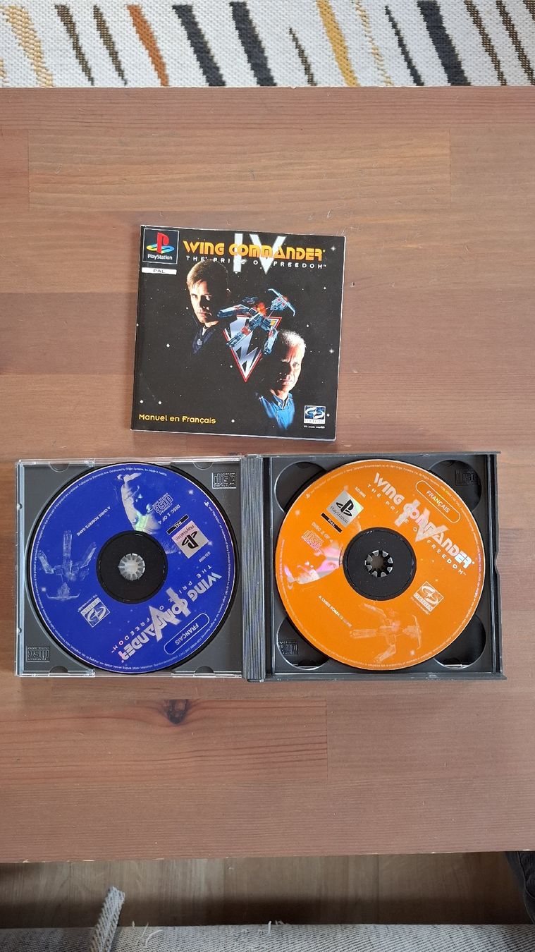 Wing Commander IV : Le Prix de la Liberté - PS1, Complet (Gebraucht) in ...