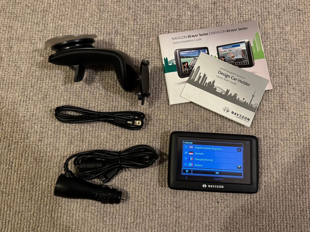 Navigon 3300max GPS-Navi mit Europakarten Q4 2020 (Gebraucht) in ...