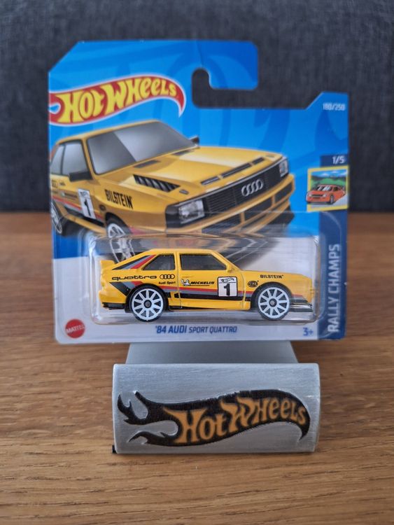 Hot Wheels 84 Audi Sport Quattro Rally Champs 2022 1/5 S | Kaufen auf ...